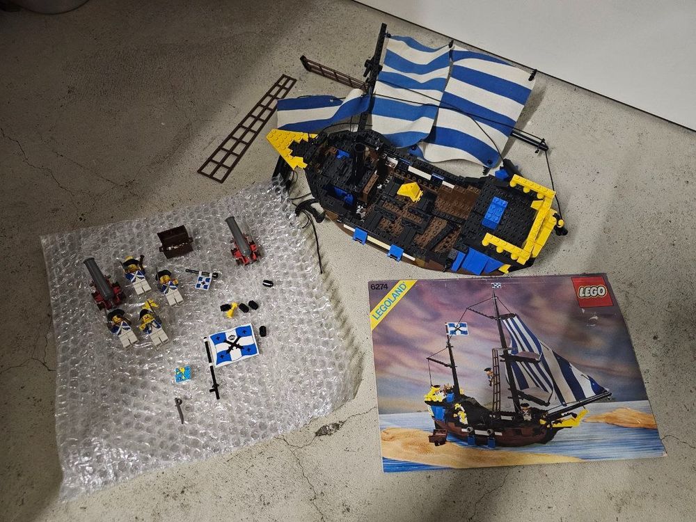 Lego Piratenschiff 6274 Caribbean Clipper - komplett | Kaufen auf Ricardo