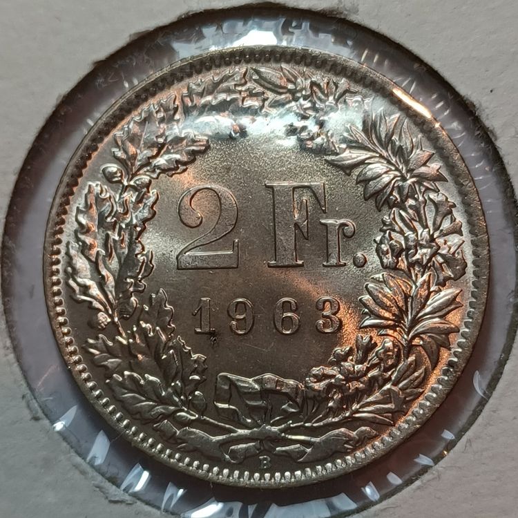 2 Franken 1963 stgl | Kaufen auf Ricardo