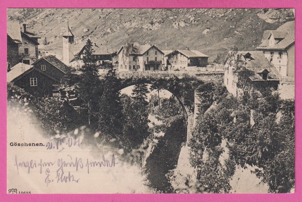 Göschenen gel 1904 (Gebraucht) in Einsiedeln für CHF 3 – mit Lieferung auf Ricardo kaufen