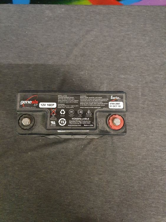 Hawker Enersys Genesis 12EP16 12V 16Ah mit M6-Gewinde (S844) | Kaufen ...