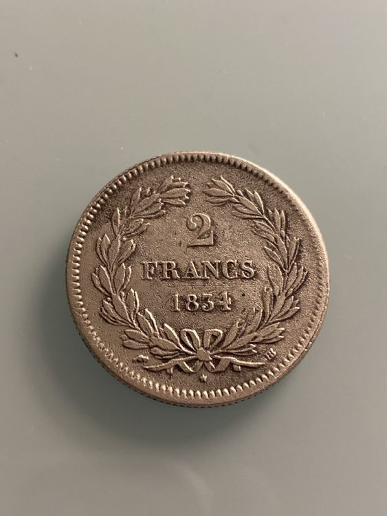 2 francs Louis Philippe 1834 BB | Kaufen auf Ricardo