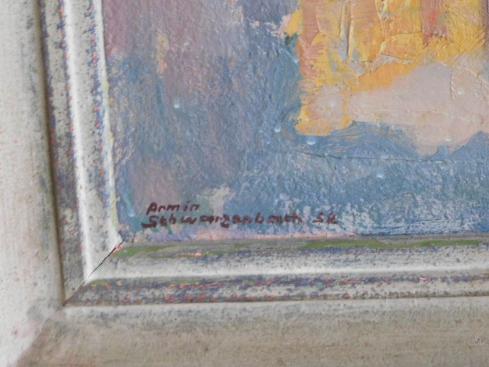 original Gemälde Armin Schwarzenbach | Kaufen auf Ricardo