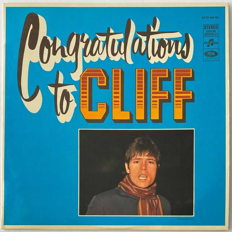 Cliff Richard, Congratulations to Cliff | Acheter sur Ricardo
