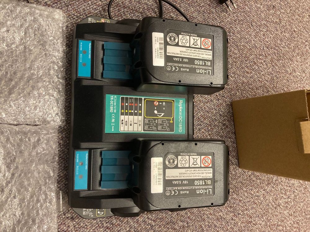 DC18RD Dual Port Ladegerät Ersatz (Neu (gemäss Beschreibung)) in ...