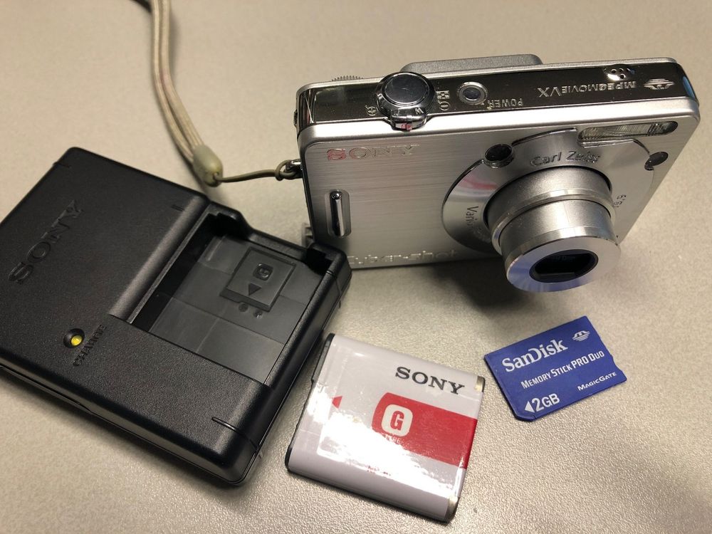 Digitalkamera Sony Cybershot dsc-w50, 6Mpx | Kaufen auf Ricardo