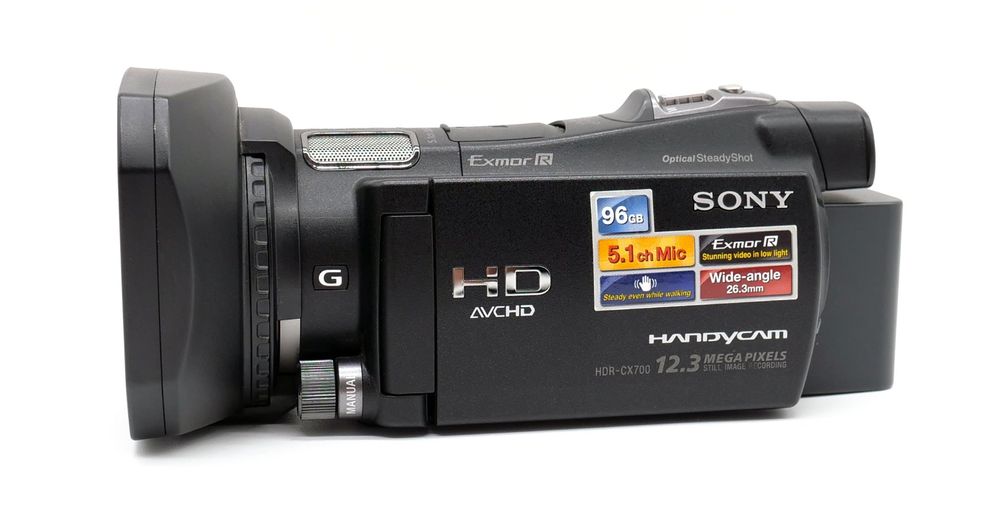 Sony HDR-CX700 FULL HD Camcorder, 10x opt. Zoom, Exmor R (Gebraucht) in ...