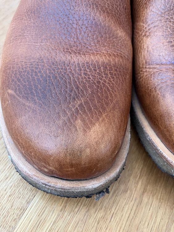 Angulus Womens Wool Wolle Chelsea Boots - Cognac in 40, gebr (Gebraucht ...