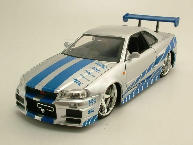 BRIANS NISSAN SKYLINE GT-R FURIOUS 1:24 (Neu und originalverpackt) in ...