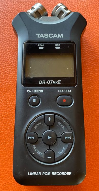 TASCAM DR-07 MKII / MK2 Linear PCM / MP3 Recorder Portable (Gebraucht) in Pfäffikon ZH für CHF ...