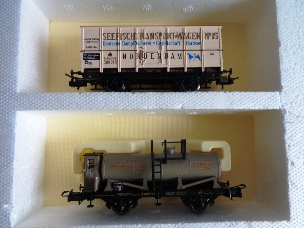 Trix Art. Nr. 21218 Glaskasten-Set KPEV, HO / DC analog (Gebraucht) in ...