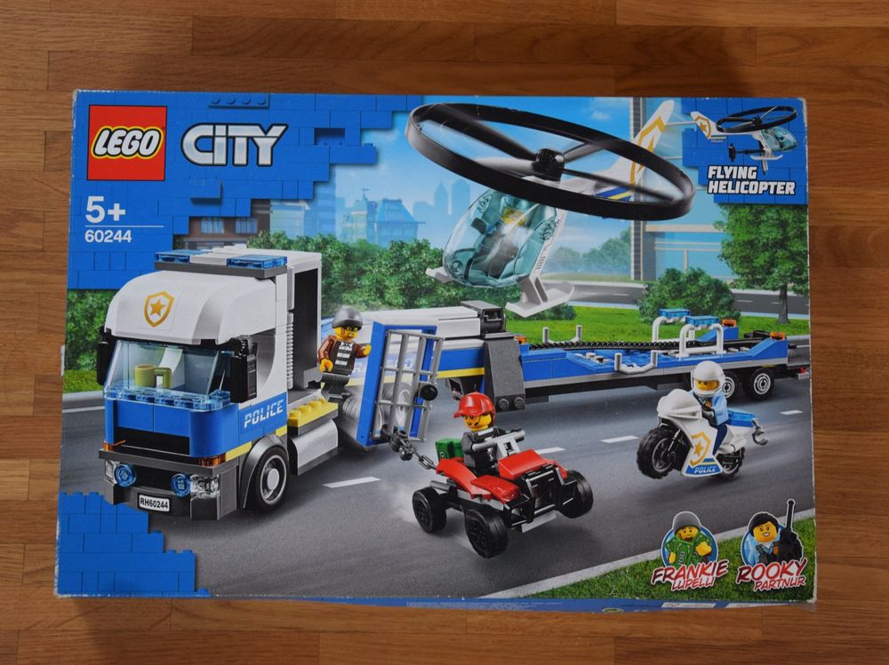 Lego City 60244 Polizeihubschrauber-Transport (Gebraucht) in Fislisbach ...