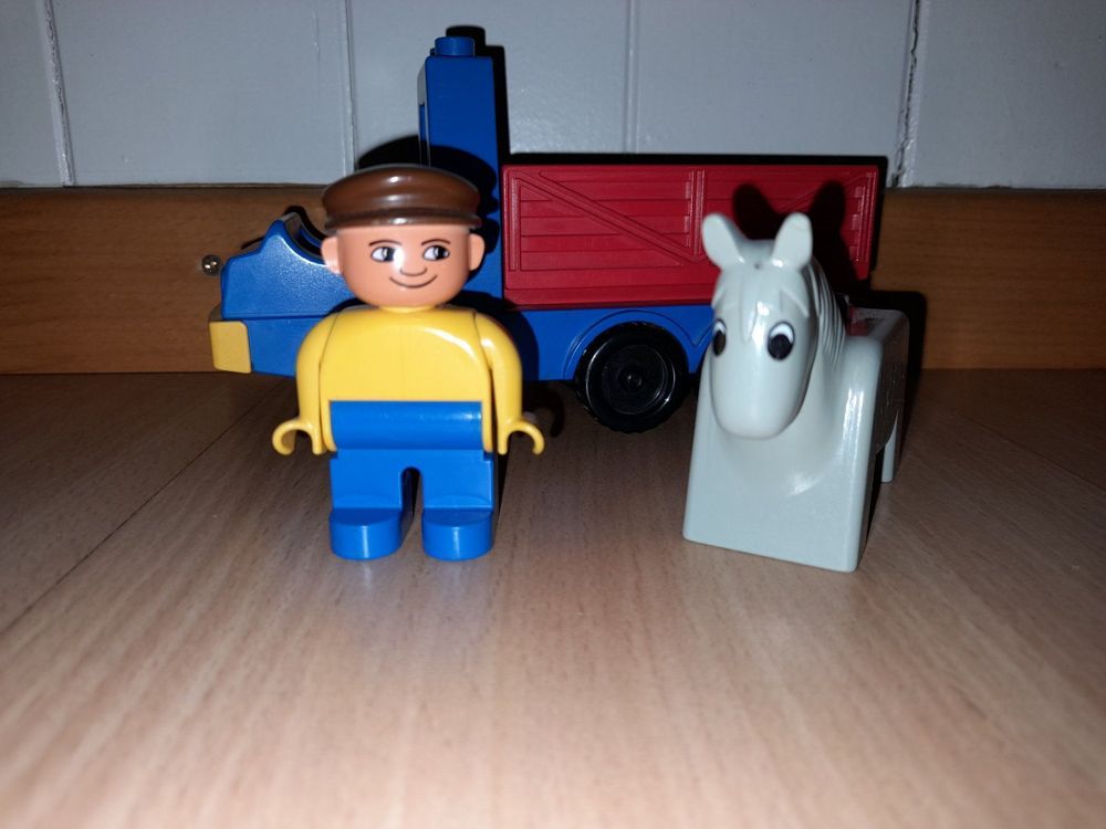 Lego Duplo Pferdetransporter Klassiker 2628 (Gebraucht) in Rorschacherberg für CHF 8 – mit ...