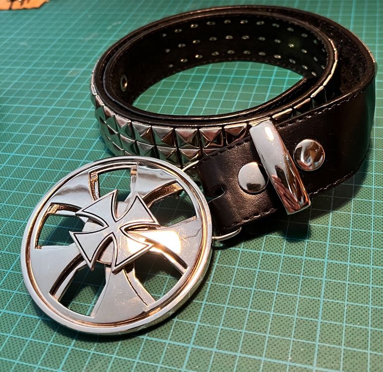Nietengurt mit spinning buckle | Kaufen auf Ricardo