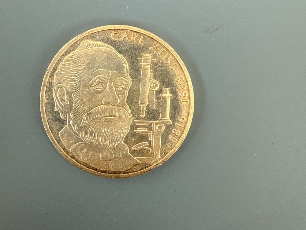 10 DM Silbermünze Carl Zeiss (Neu (gemäss Beschreibung)) in Ried-Brig ...