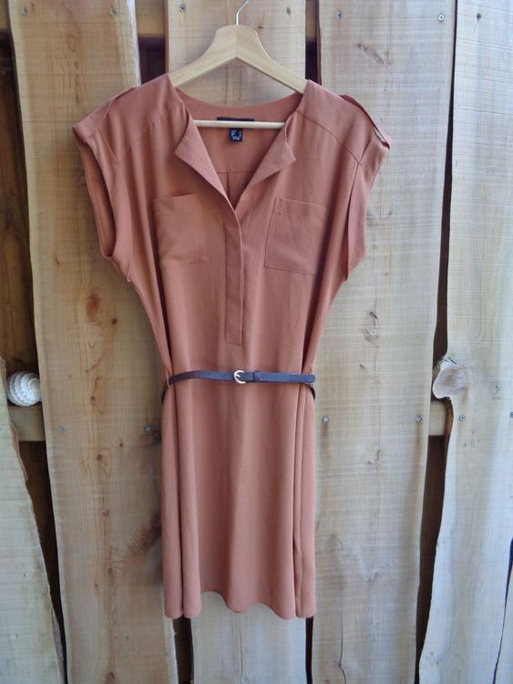 Hübsches Sommerkleid braun von Atmosphere Gr. XS - 210940 (Gebraucht ...