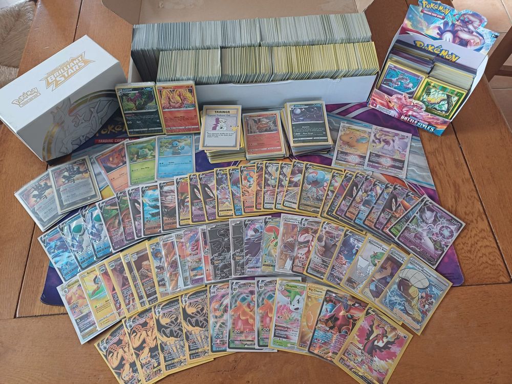 Gros lot Pokemon EN (3/3) 6kg de cartes (Gebraucht) in Echallens für ...