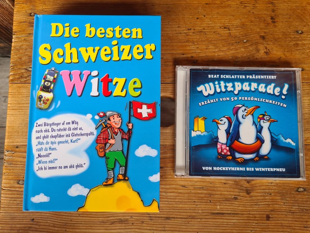 CD + Buch, Der Schweizer Witze Mix (Gebraucht) in Halten für CHF 1 ...