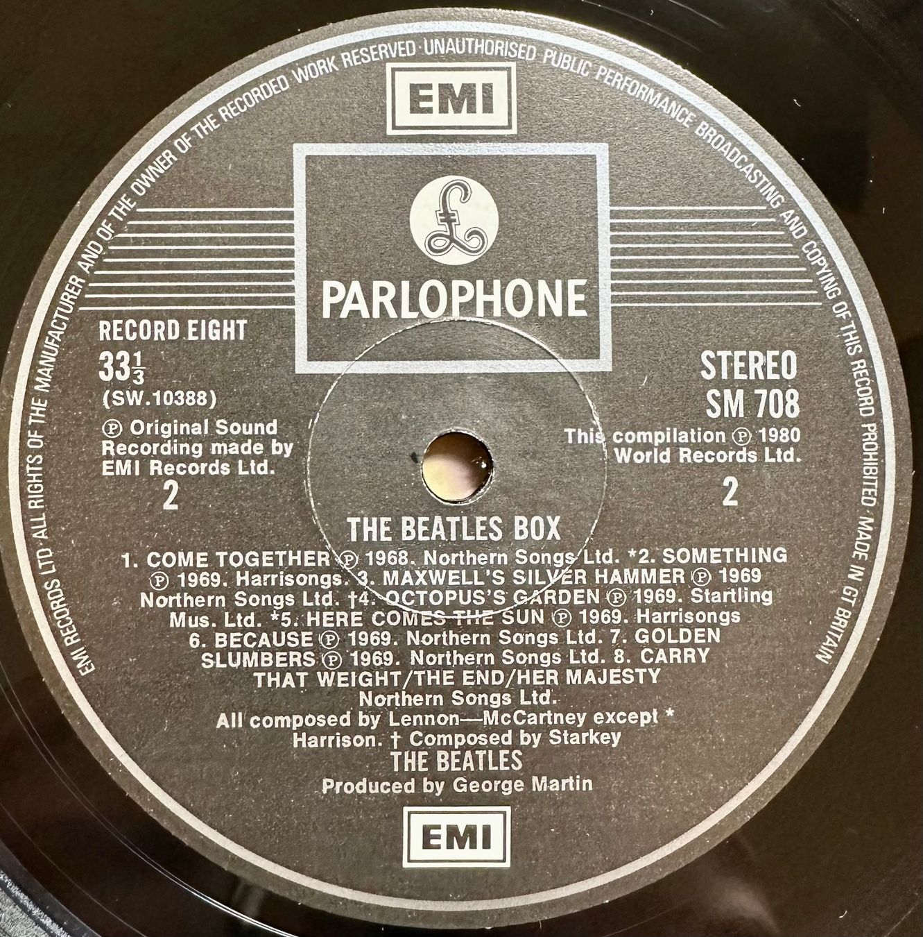 The Beatles - From Liverpool LP Nr8 // LP: VG+; Sleeve: VG++ (Gebraucht ...