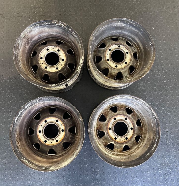 AMC Jeep FSJ Wagoneer, Cherokee, Chief Felgen 7x15" 6x5.5 (Gebraucht ...