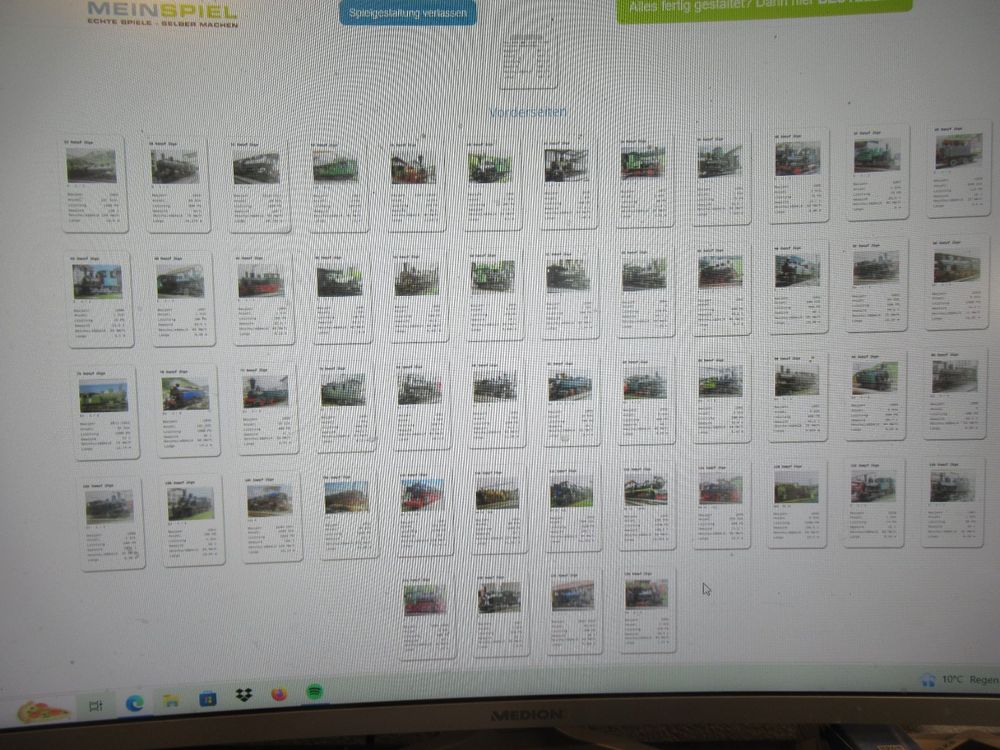 Dampf Loks Quartett 52 Karten (Neu und originalverpackt) in Herznach für CHF 32 – mit Lieferung ...