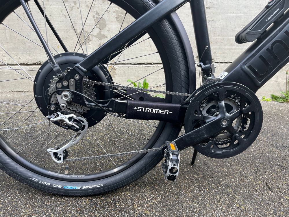 Stromer ST1 schwarz (grüner Schriftzug) für Bastler (Gebraucht) in ...