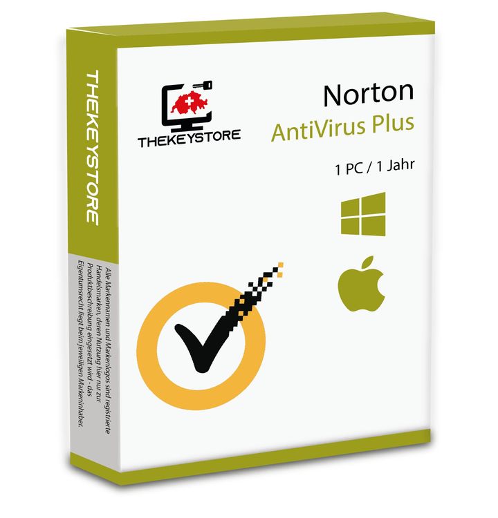 Norton AntiVirus Plus 1 Gerät für 1 Jahr (Neu und originalverpackt) in ...