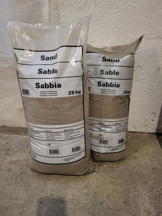 Sand 25Kg | Kaufen auf Ricardo