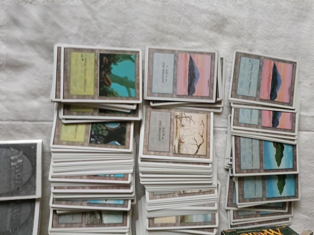 Magic Karten aus den 90er Jahren, Landschaften dt,fr,engl | Kaufen auf Ricardo