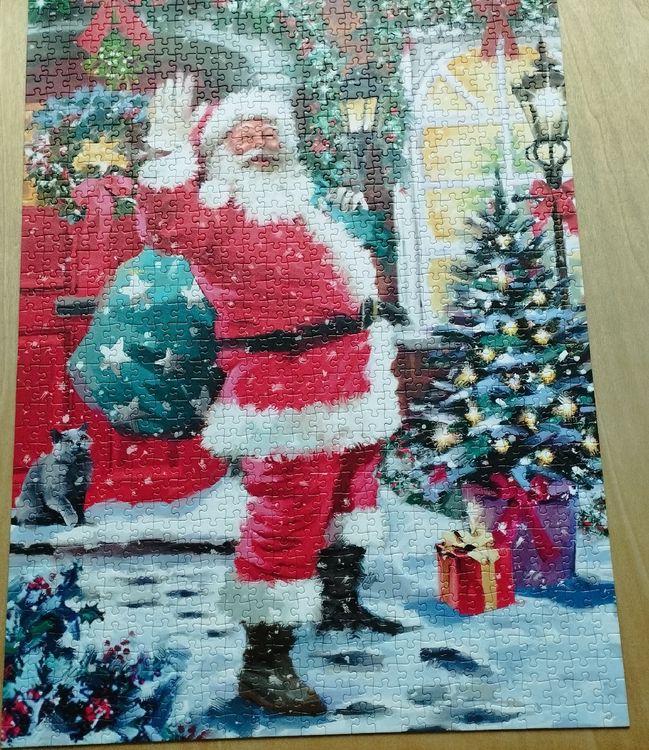 3 x 1000 🧩 Falcon, Santa, Christmas, Weihnachten, Winter 🎅 (Gebraucht ...