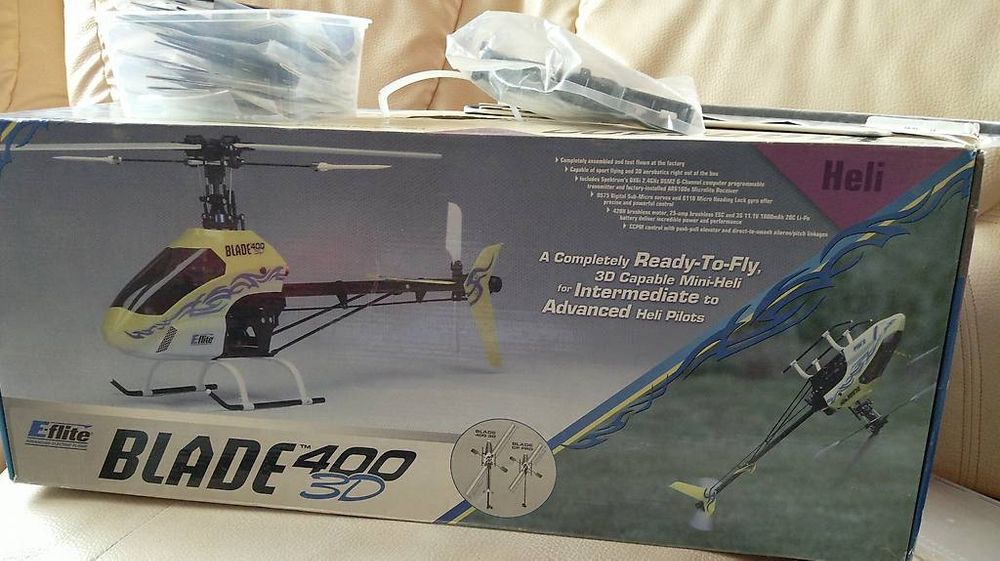 Hélicoptère Blade 400 3D avec de nombreuses pièces (D'occasion) à ...