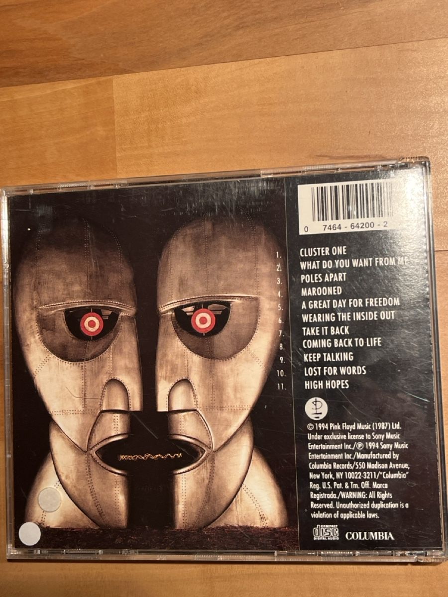 Pink Floyd - The Division Bell CD, Top Zustand! (Gebraucht) in ...