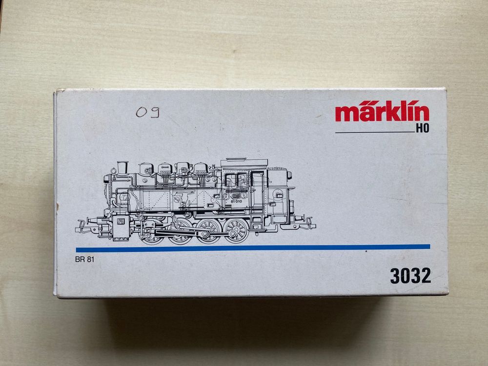Märklin 3032 - Tenderlokomotive BR 81 der DB | Kaufen auf Ricardo