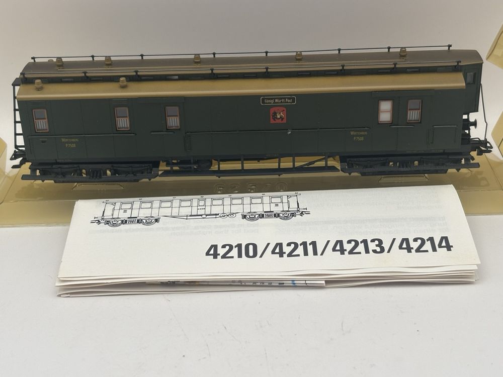 Neuer Märklin Postwagen 4229 (Neu und originalverpackt) in Niederbipp ...