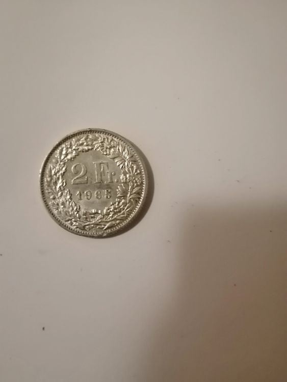 2 francs Suisse 1965 B bel éclat (Gebraucht) in Sierre für CHF 5 – mit Lieferung auf Ricardo kaufen