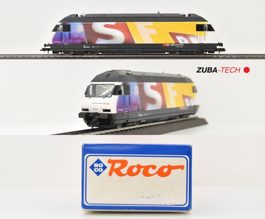Roco 63506 E-Lok Re 460 SF/DRS der SBB H0 GS Digital OVP (Gebraucht) in ...