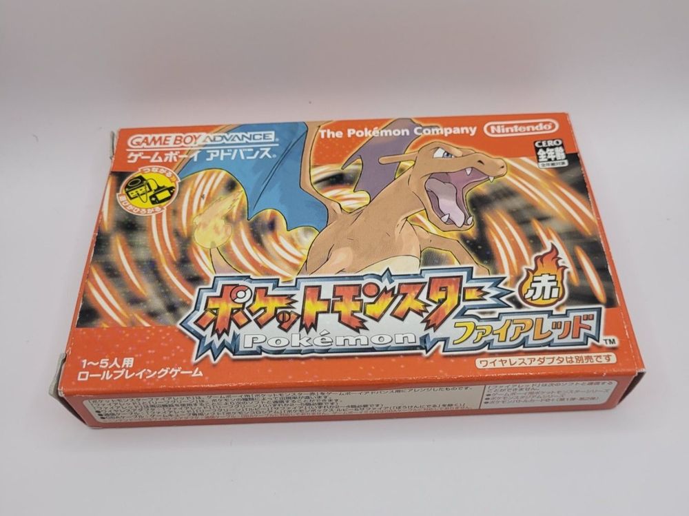 Pokemon Feuer Rot Gameboy Advance GBA Japan OVP | Kaufen auf Ricardo