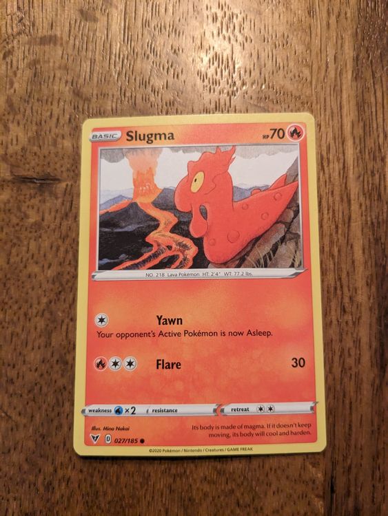 Pokémon Karte Slugma KP 70 - 2020 | Kaufen auf Ricardo