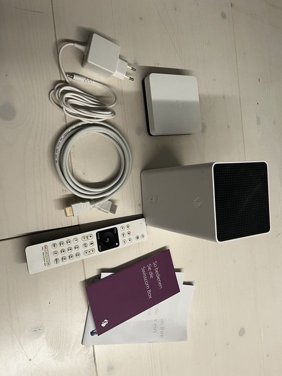 Swisscom tv box und wlan box inkl. Zubehör (Gebraucht) in Roggwil BE ...