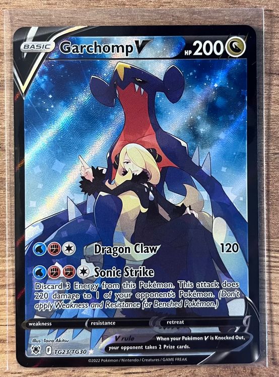 Garchomp V TG23/30 Pokemon Trainer Gallery Astral Radiance | Kaufen auf ...