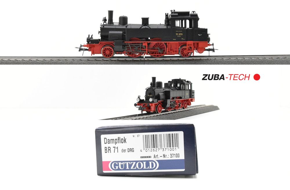 Gützold 37100 Dampflok BR 71 DRG H0 GS Analog mit OVP (Gebraucht) in St ...