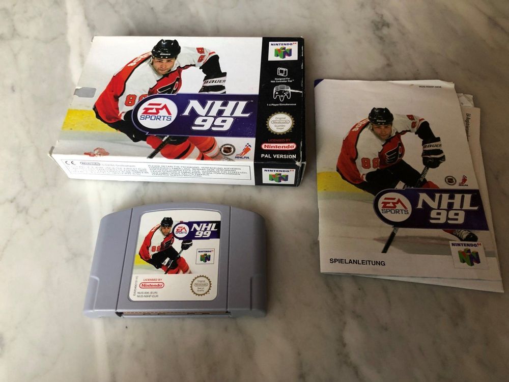 NHL 99 SPIEL FÜR NINTENDO 64 (Gebraucht) in hägendorf für CHF 29 – mit ...