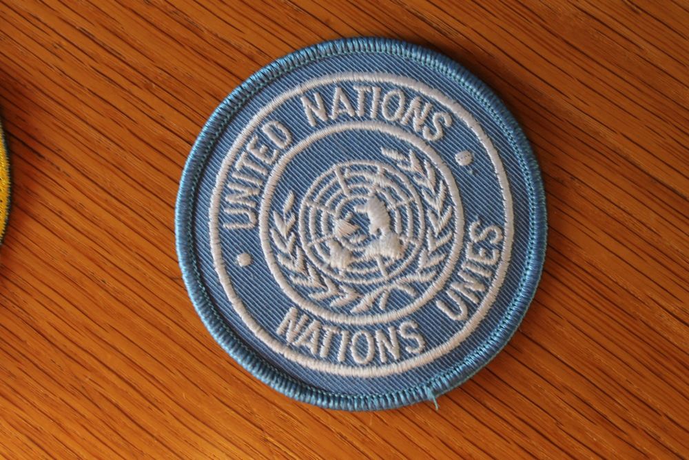 United Nations / Nation unies, UN Blauhelm-Badge | Kaufen auf Ricardo