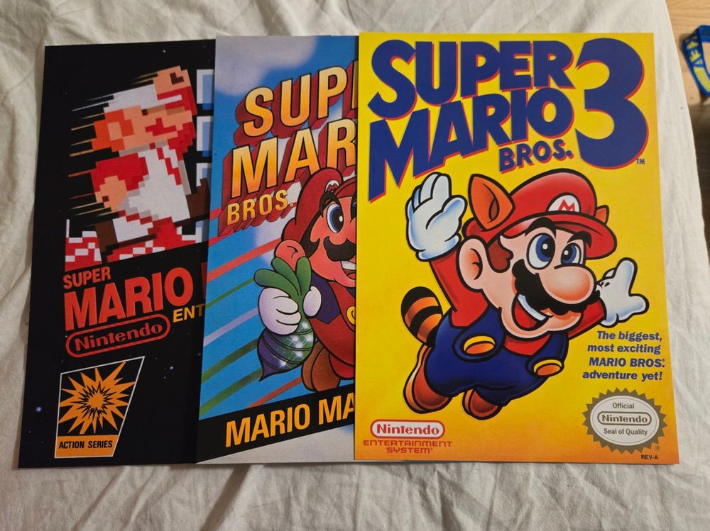 Offizielle Super Mario Bros. Poster (Neu und originalverpackt) in ...