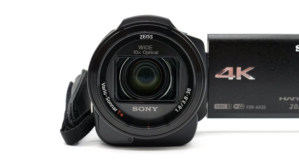 Sony FDR-AX33 4K UHD Camcorder, 10x opt. Zoom, WIFI, OVP (Gebraucht) in ...