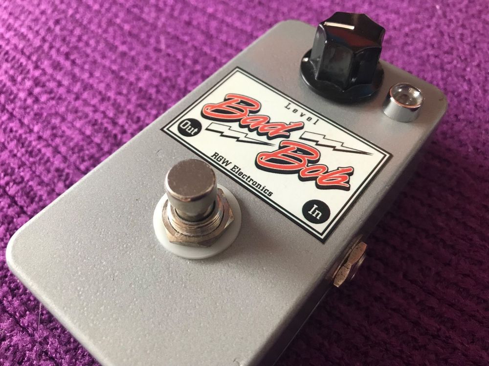 RGW Electronics - Bad Bob - booster pedal prior Analog Man) (Gebraucht ...