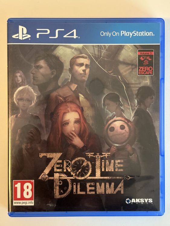 🔥 Zero Time Dilemma - PS4 - Zero escape 3 (Neu (gemäss Beschreibung)) in Zürich für CHF 22 – mit ...
