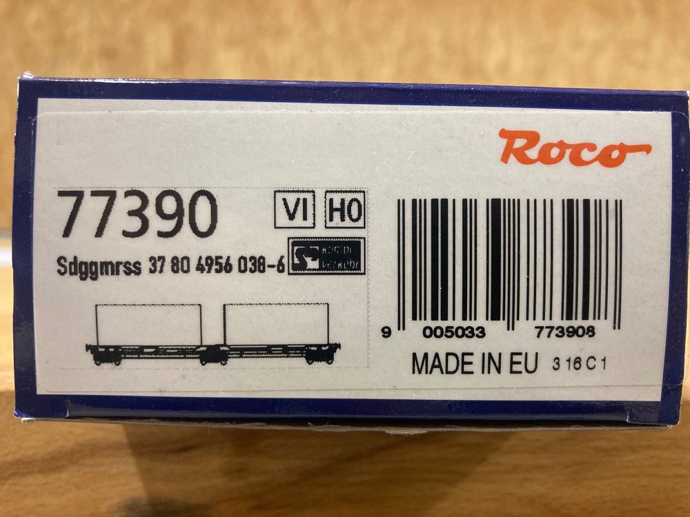 Roco 77390 Sdggmrss/T3000e, der Kombiverkehr (Gebraucht) in Schwanden i ...