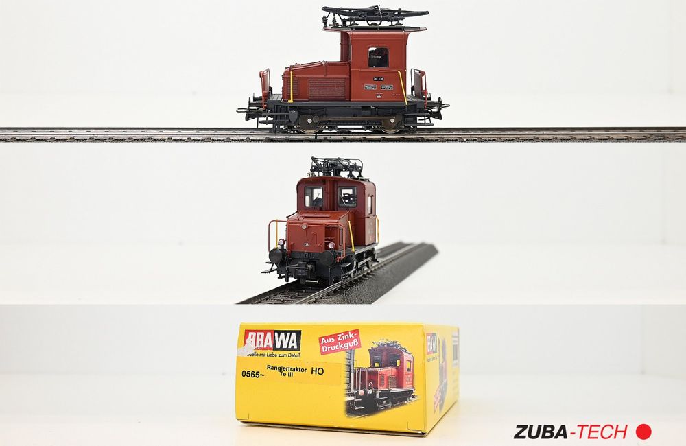 Brawa 0565 E-Lok Te III der SBB H0 WS Analog mit OVP (Gebraucht) in St ...