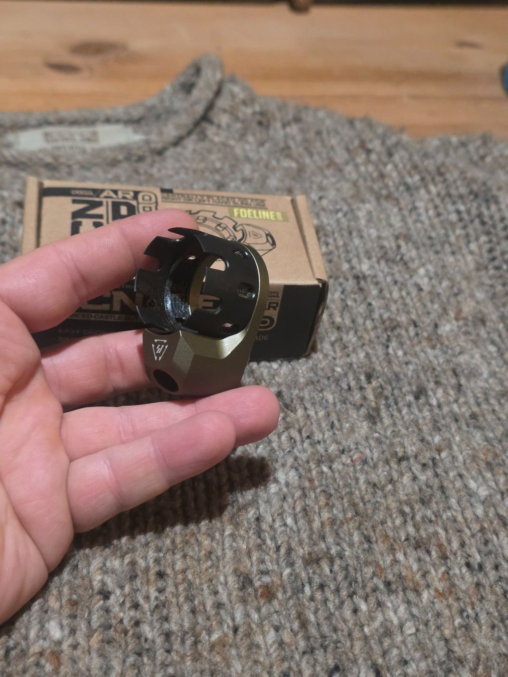 Strike Industries AR Enhanced Castle Nut & Extended End Plat (Neu ...