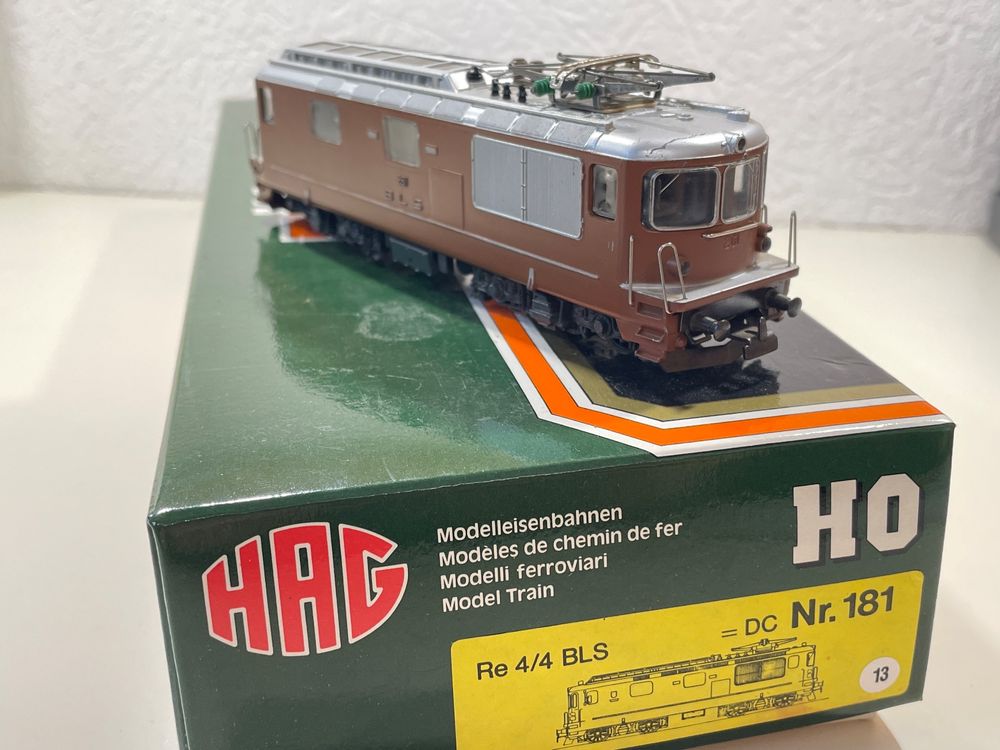 HAG 181 Re 4/4 BLS, Digital, DC / GS (Gebraucht) in Wilderswil für CHF ...